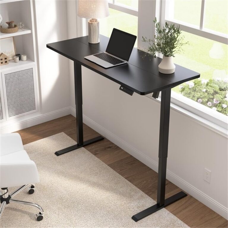 Black Electric Adjustable Home/Office Table – Nicmaa Furniture