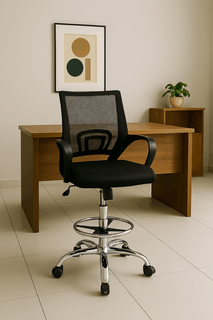 High Counter Executive Cashier Office Seat – Nicmaa Furniture