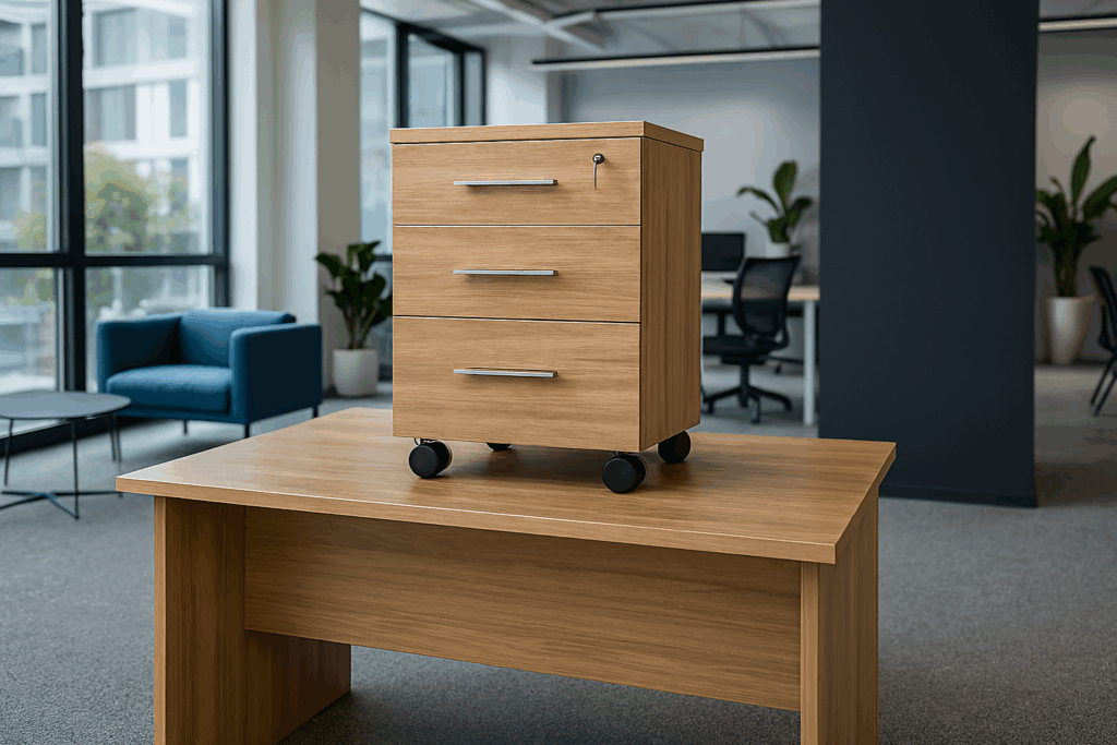 Advanced With Pedestal Office Desk – Nicmaa Furniture