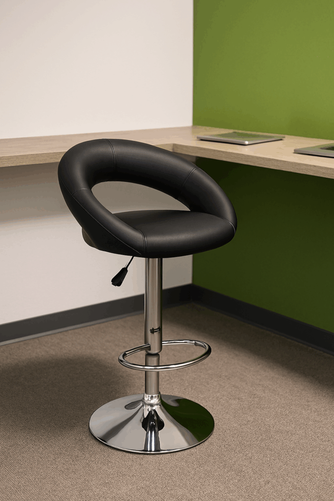 Crescent Office Bar Stool – Nicmaa Furniture