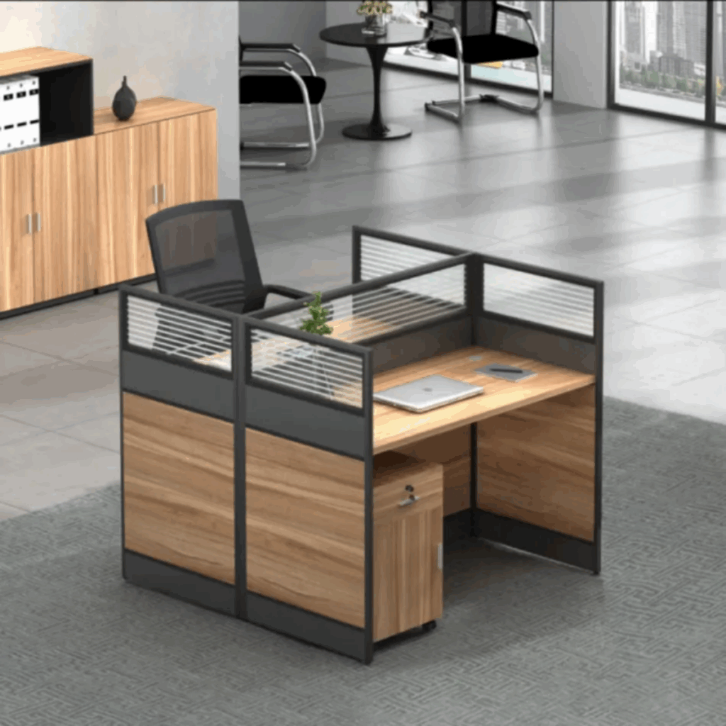 2-Persons Modular Office Workstation – Nicmaa Furniture