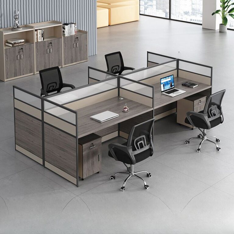4-Way Executive Office Workstation – Nicmaa Furniture
