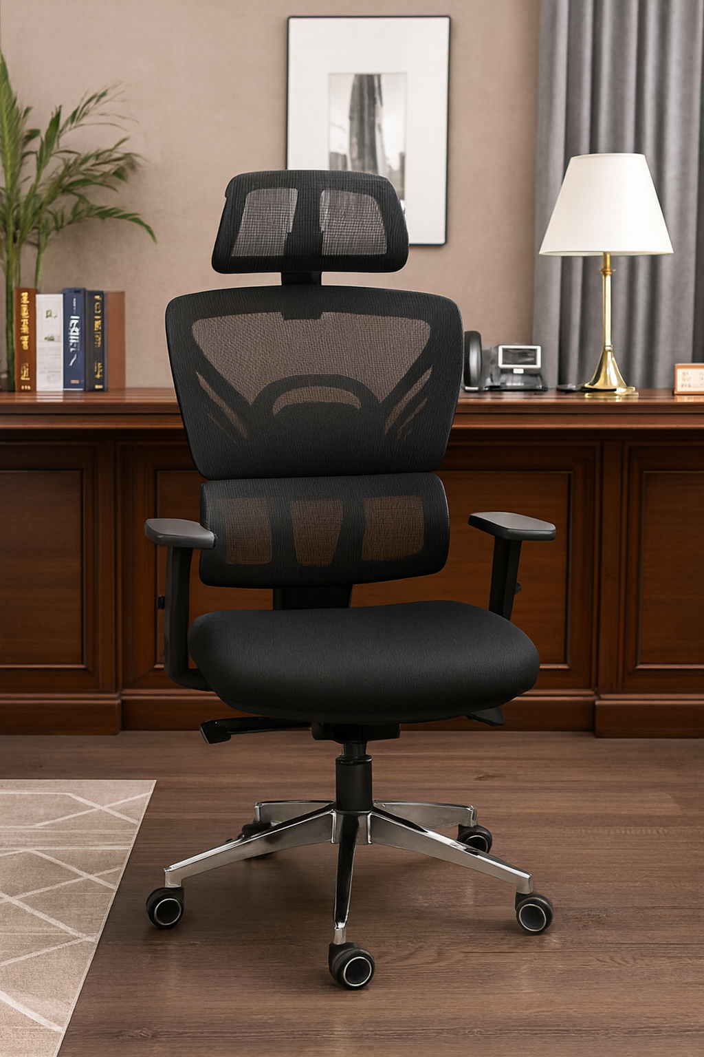 Executive Orthopedic Mesh Back Office Seat – Nicmaa Furniture