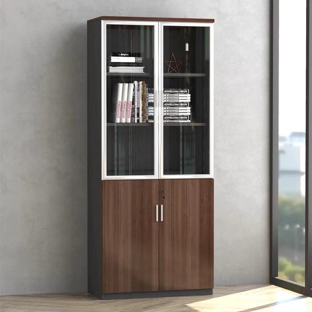 2-Door Advanced Wooden Office Filling Cabinet – Nicmaa Furniture
